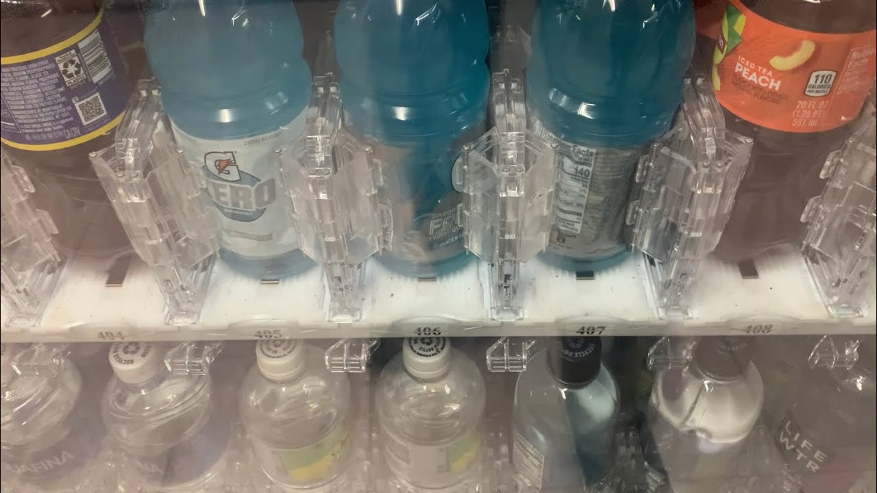 Bevmax 4 V2 touch screen vending machine at College. - YouTube