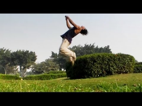 GAINER BACK FLIP TUTORIAتعلم حركة جينر باك فليب مع نسر الكونغ فو - YouTube
