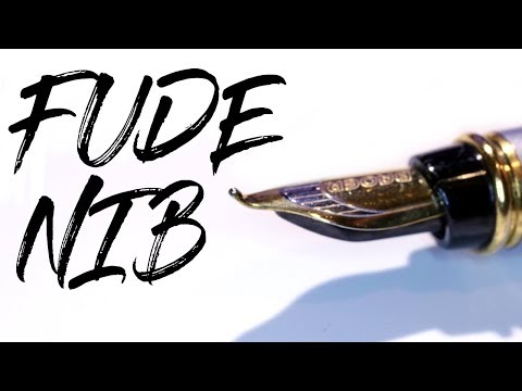 My Experience Using A Fude Nib Fountain Pen