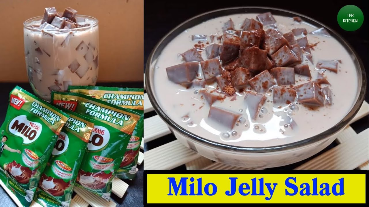 MILO JELLY SALAD | Special Dessert Ngayong Summer | Sobrang Sarap at ...