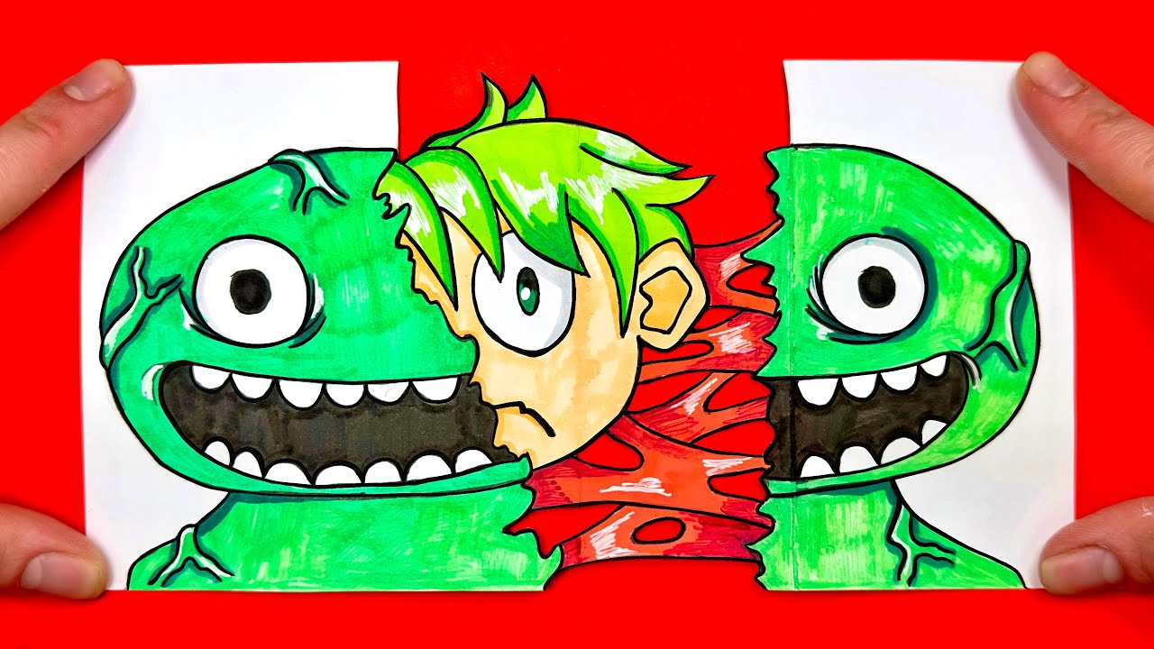 How To Draw Realistic Jumbo Josh in Anime Style! Drawing Garten of ...