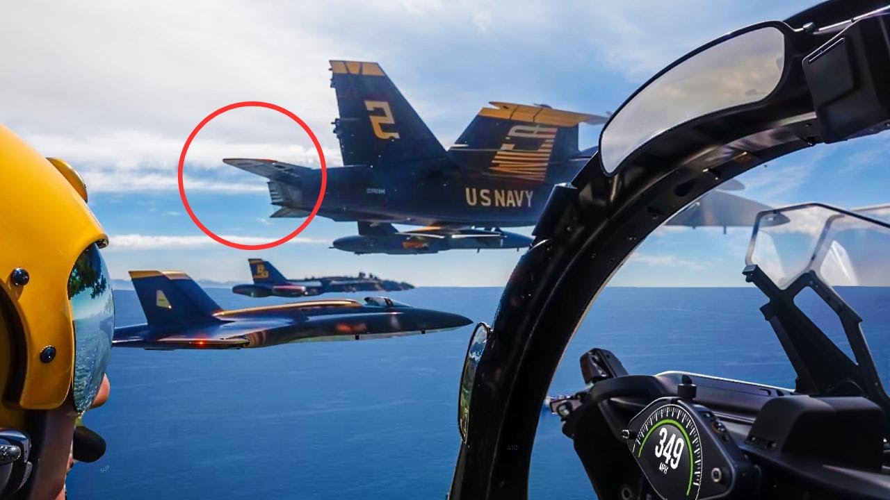 US Navy Blue Angels Fly TOO CLOSE, Then THIS Happened... - YouTube