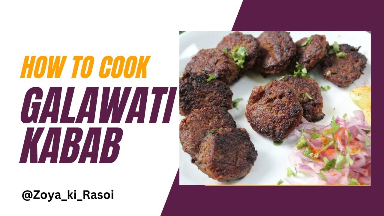 Galouti Kabab Recipe 008 | Lucknow Famous Galawti Kabab At Home - YouTube