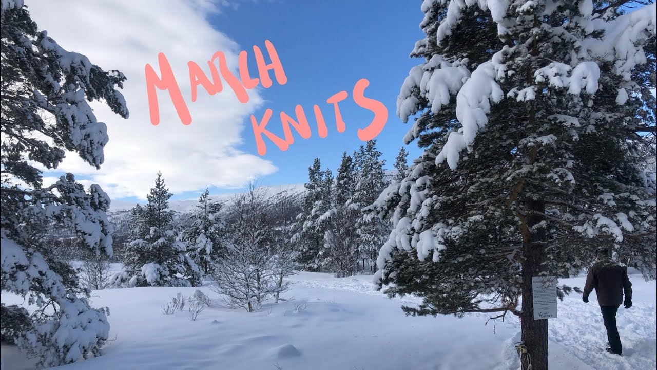 march knitting podcast // a finished sweater & two new cast-ons - YouTube