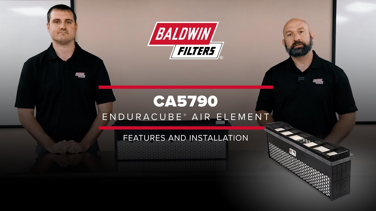 Baldwin Filters CA5790 EnduraCube® Air Element - YouTube