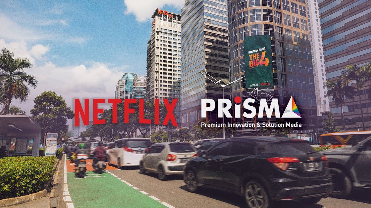 Netflix The Big 4 - OOH Massive Campaign by Prisma Advertising - YouTube