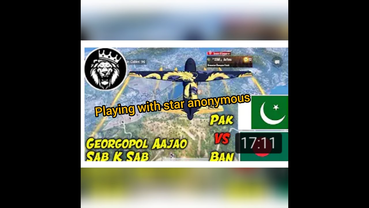 best gamplay with star anonymous I was very thanked play with me @star ...