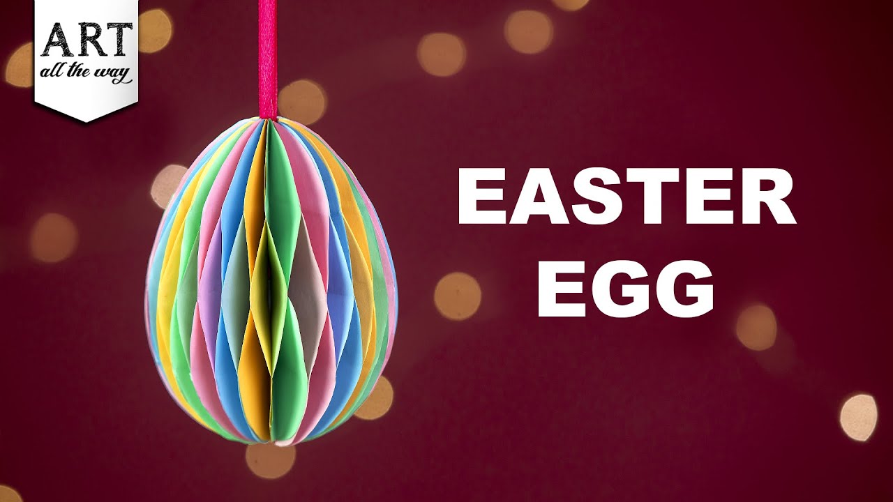 Paper Easter Egg | Easy Paper Easter Egg | Origami Easter Egg | Easter ...