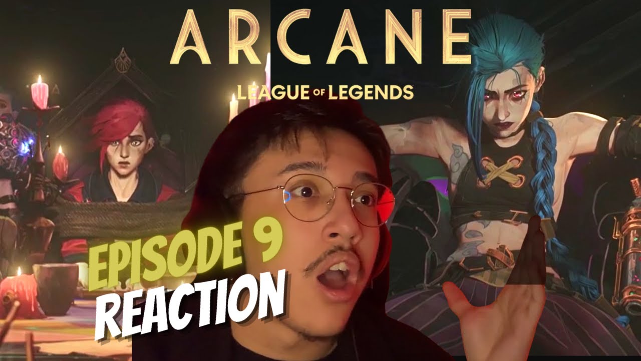 YOU CANT END HERE !?! ARCANE Episode 9 Reaction 1x9 League Of Legends ...