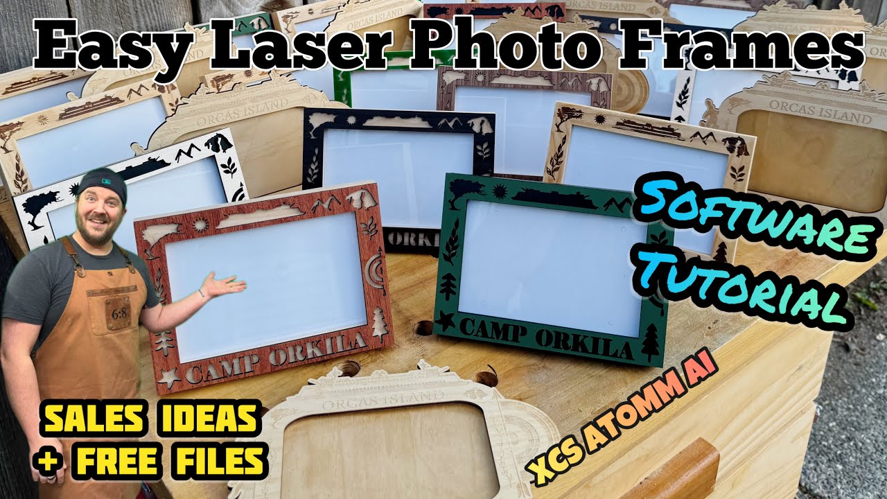 Easy Laser Picture Frames: Design Software Tutorials & Free Files ...