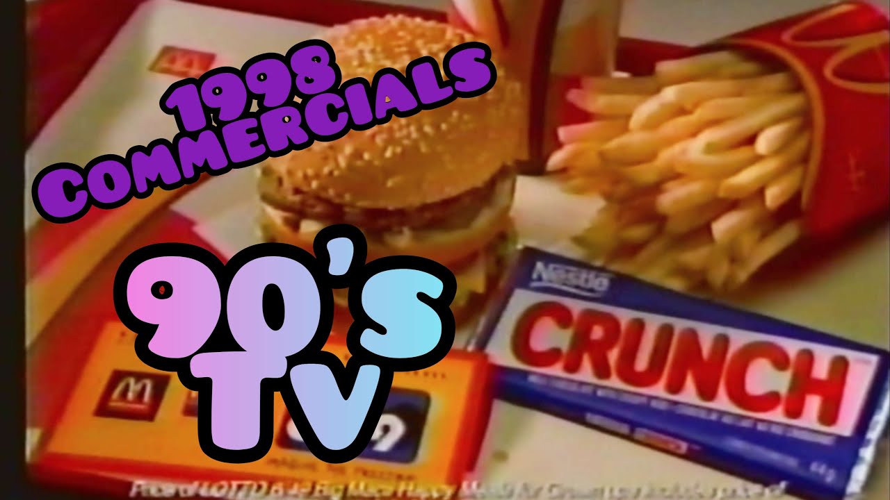 TV COMMERCIALS FROM 1998 📼 90's RETRO TV COMMERCIALS VOL 14 - YouTube