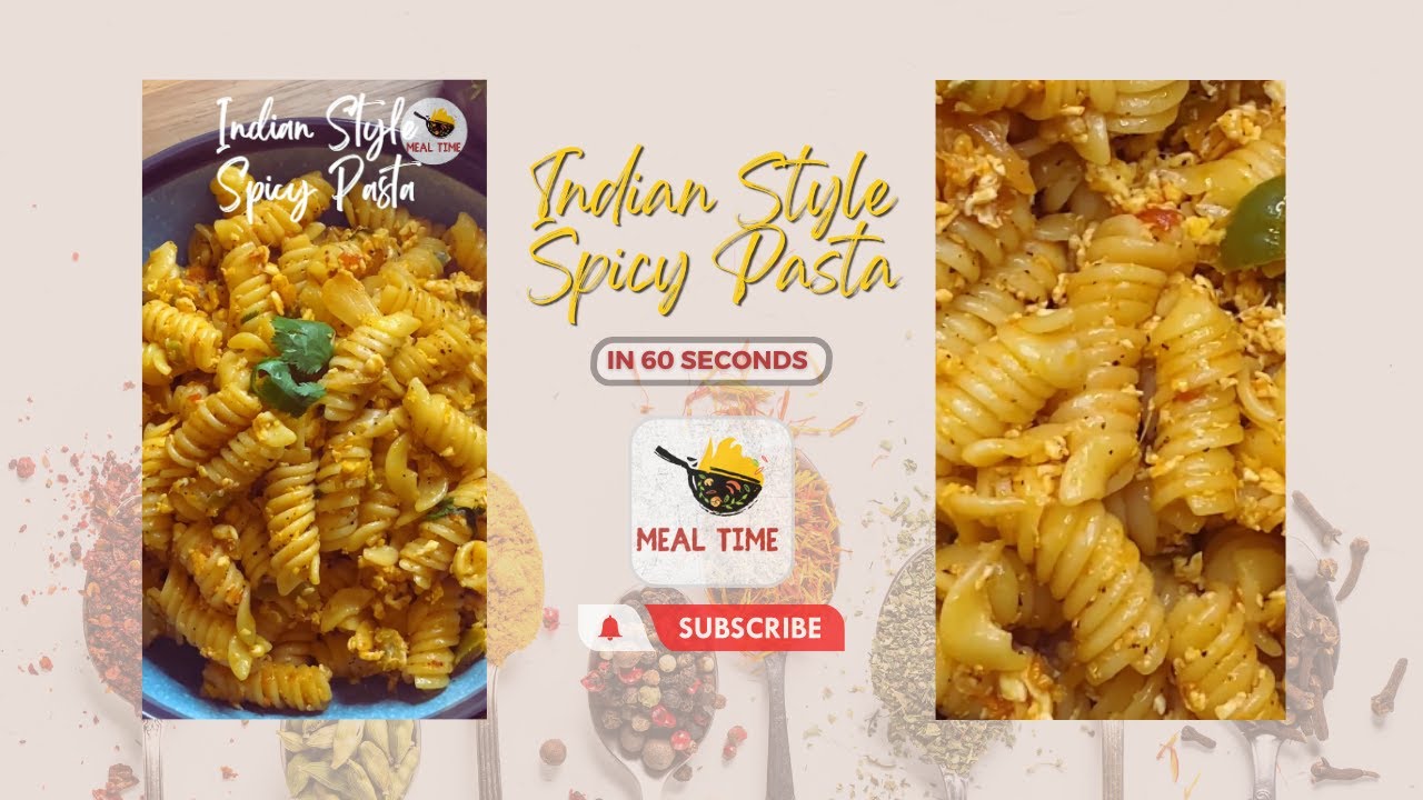 Indian Style Spicy Pasta | Desi masala pasta recipe | Indian style ...