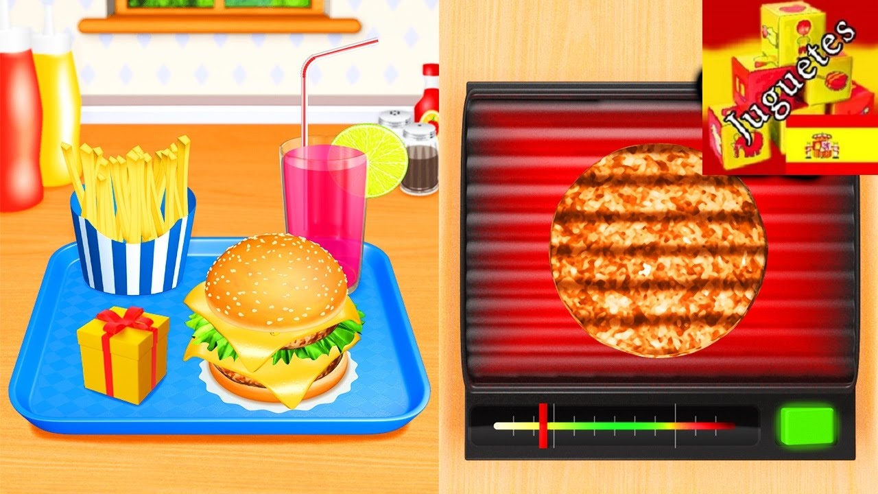 Burger Maker Deluxe | Prepara hamburguesas deliciosas en esta app ...