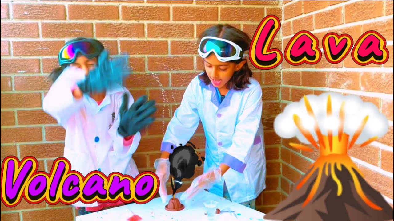 Volcano eruption for kids | How does lava come out of the mountains ...
