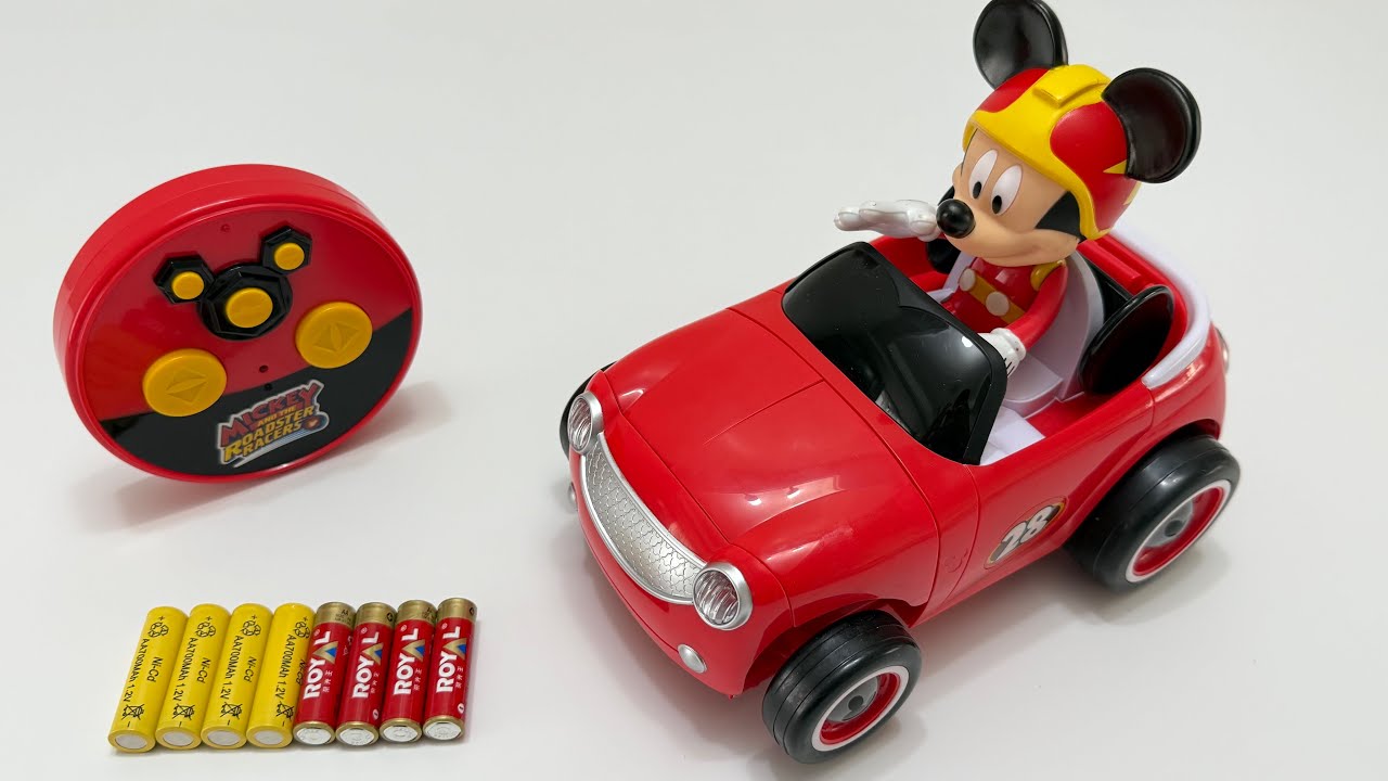 Unboxing Disney Mickey RC Deformation Car, Nailong Electric Car, Four-wheel Drive Drift Racing ...