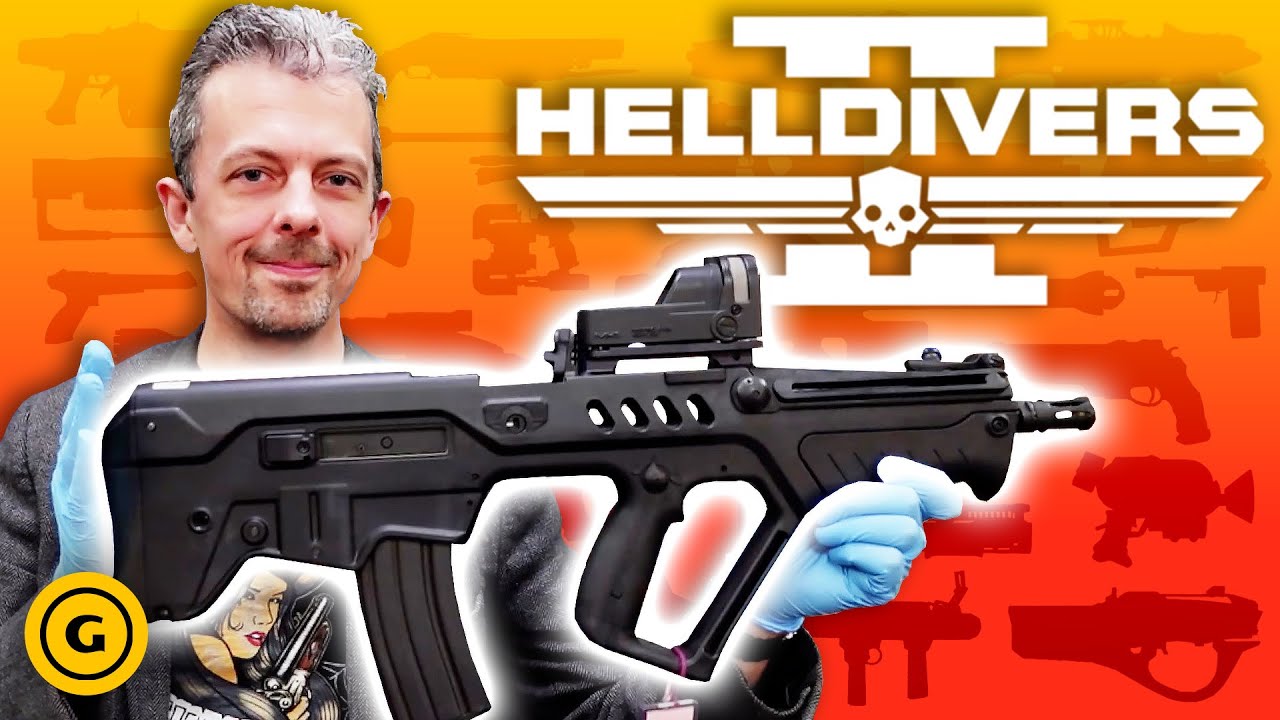 Firearms Expert Reacts To Helldivers 2’s Guns - YouTube