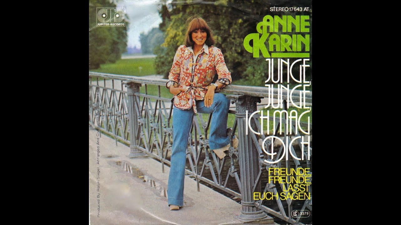 Anne Karin - Junge, Junge, ich mag dich (1977) CD-Source - YouTube
