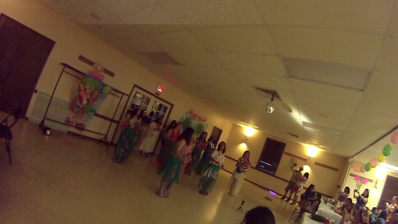 Texas trip to Houston and Galveston area. Plate walking game Luau Party ...