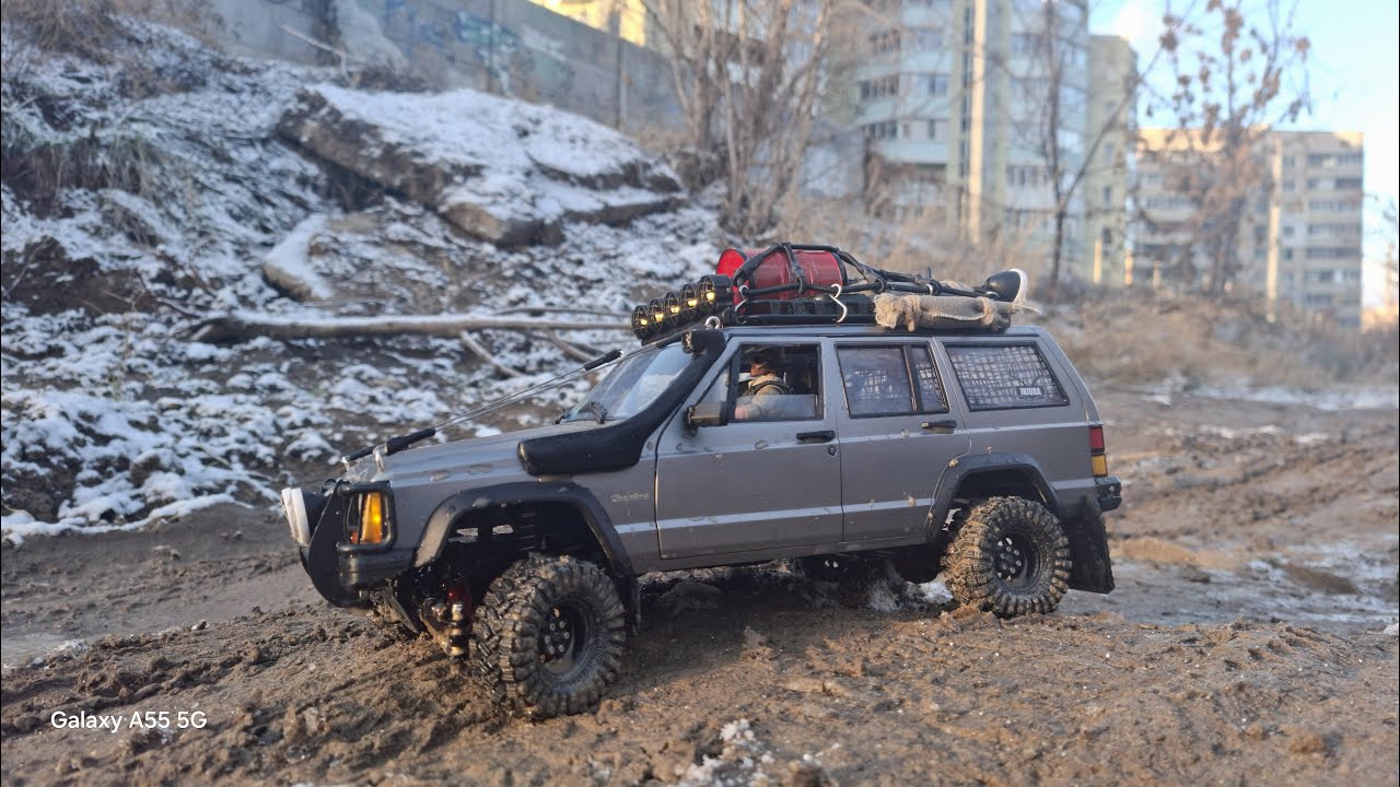 1\12 Scale MN78 Jeep Cherokee | Mud Ride #offroad #rc #rctrophy #mn # ...