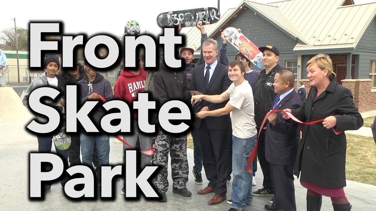 Front Skate Park Grand Opening - YouTube