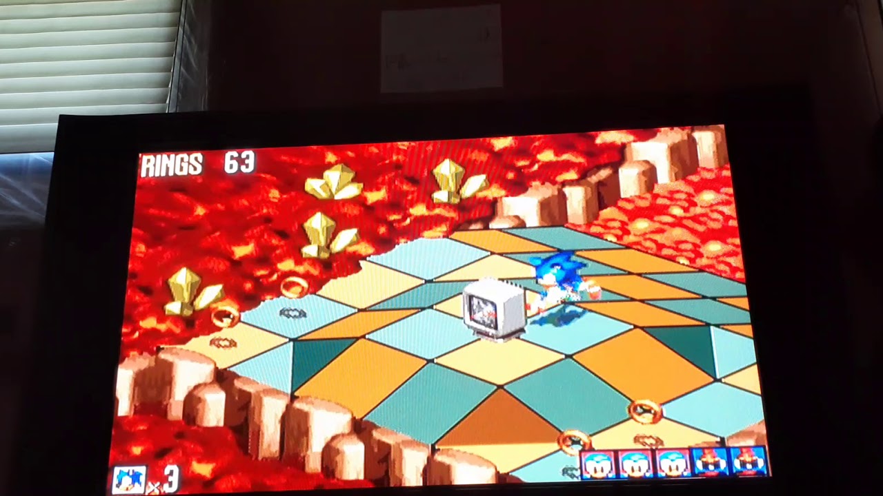 Sonic 3D Blast Flickies Island (Volcano Valley Zone) - YouTube
