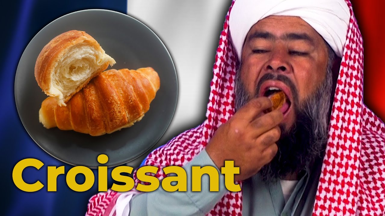 Tribal People Try Croissant For The First Time - YouTube