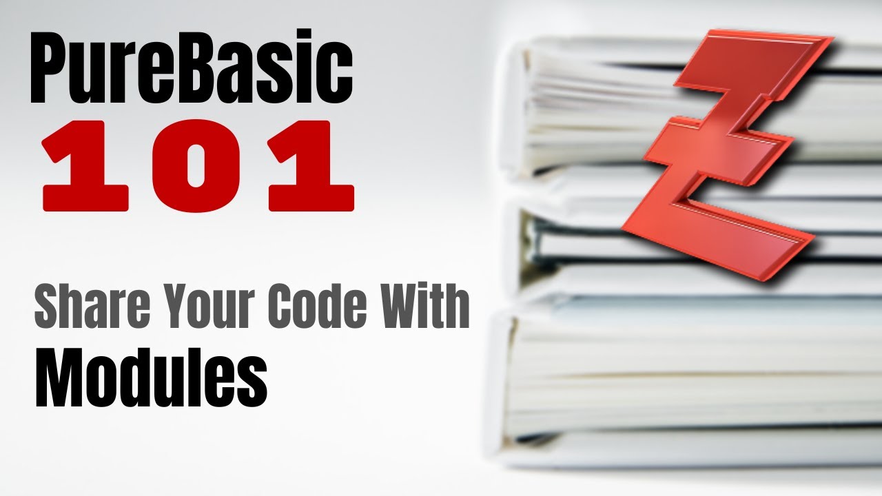 Share your code with modules - PureBasic 101 - YouTube