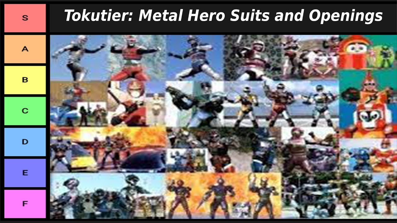 Tokutier: Metal Hero Suits and Openings - YouTube