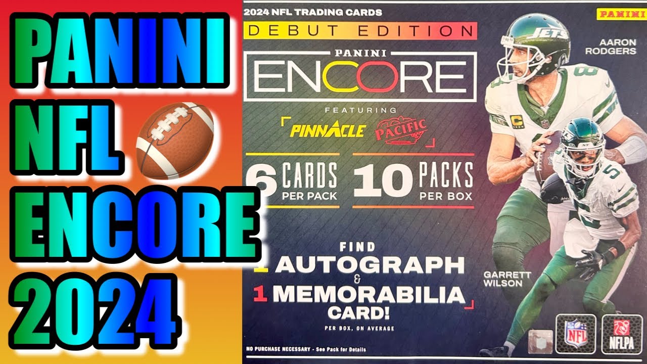 【NFL】-PANINI ENCORE FOOTBALL 2024 BOX BREAK- - YouTube