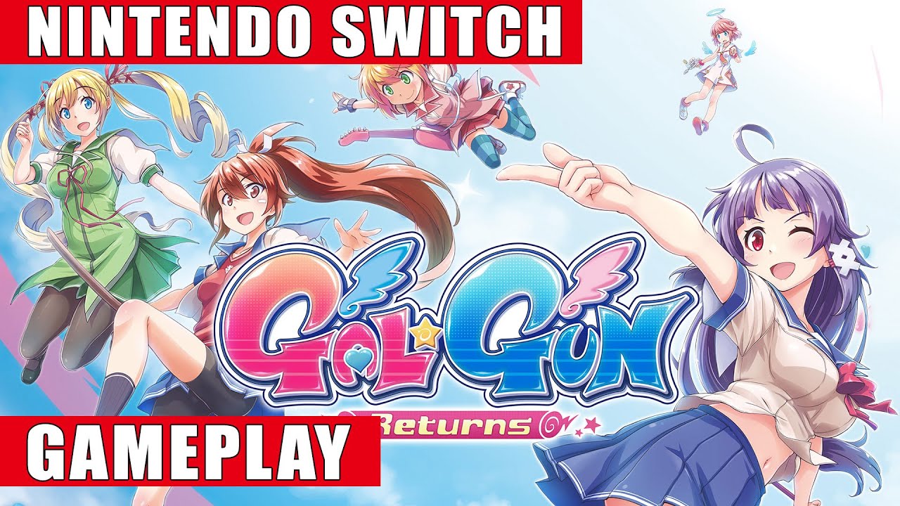 Gal Gun Returns Nintendo Switch Gameplay - YouTube
