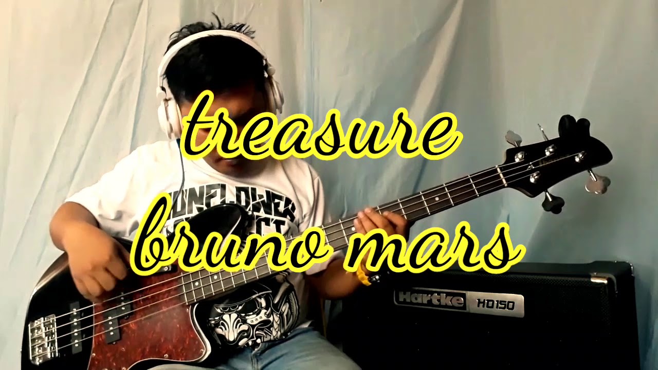 Treasure - Bruno Mars (Bass Cover) - YouTube