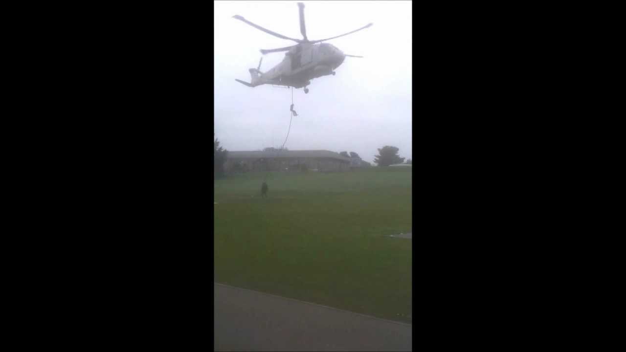 helo fast roping - YouTube