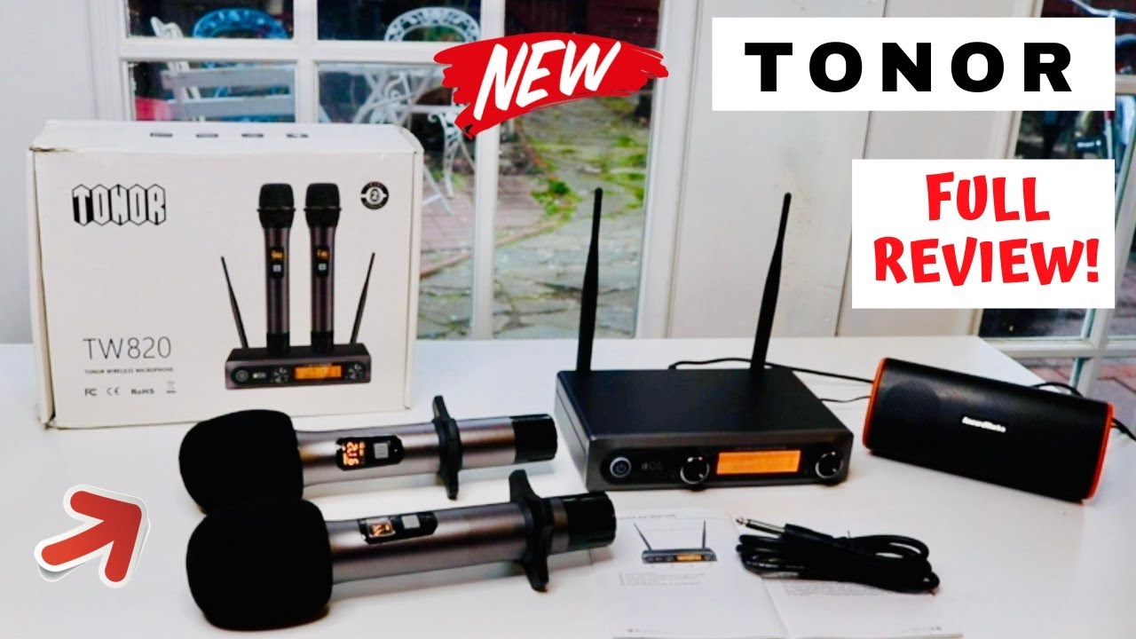 TONOR TW-8 20 Wireless Microphone System ️ FULL Review ⭐️ - YouTube