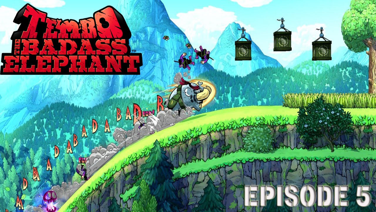 TEMBO THE BADASS ELEPHANT #05 - Hügelchaos - Let´s Play Tembo the ...