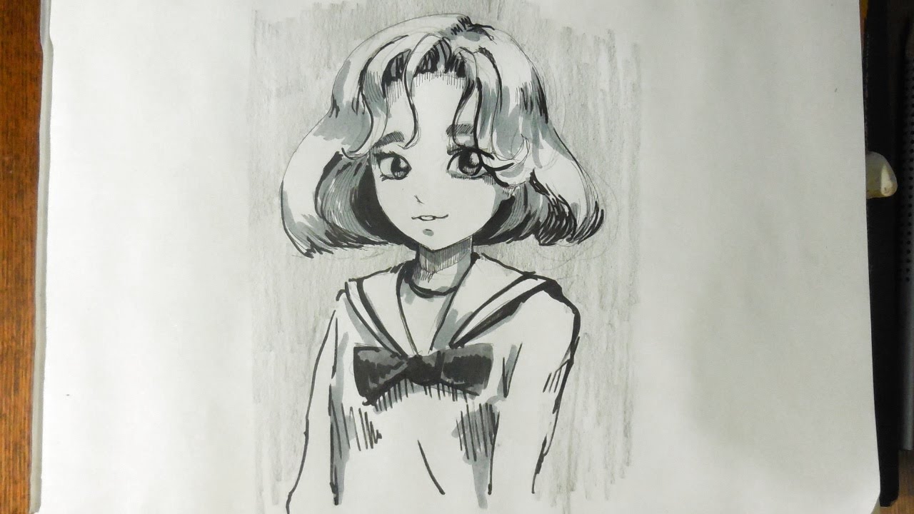 Sketching Manga-Style - YouTube