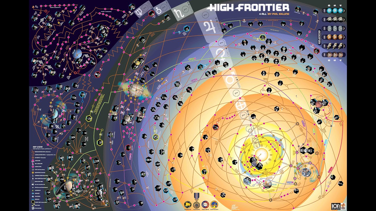 High frontier 4 all : Explication et analyse du jeu - YouTube