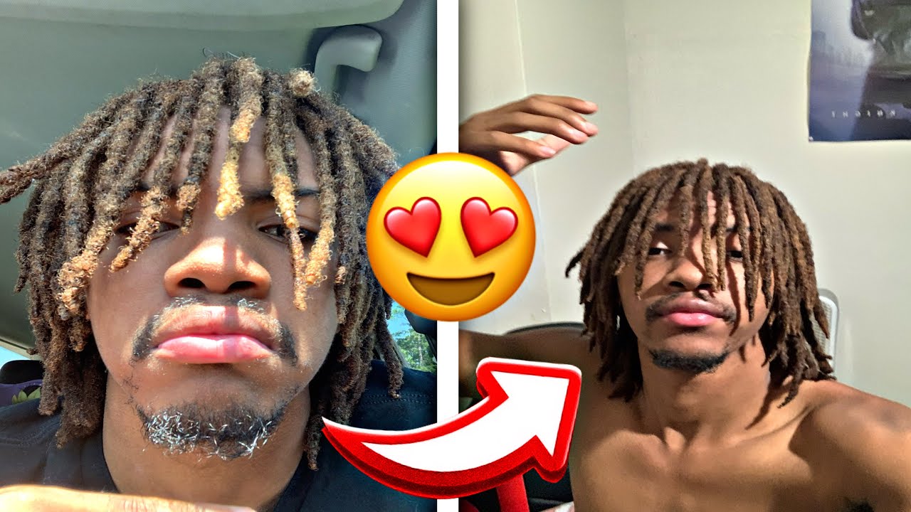 Getting My First Retwist Of The Summer 😍 *Dread Transformation* - YouTube