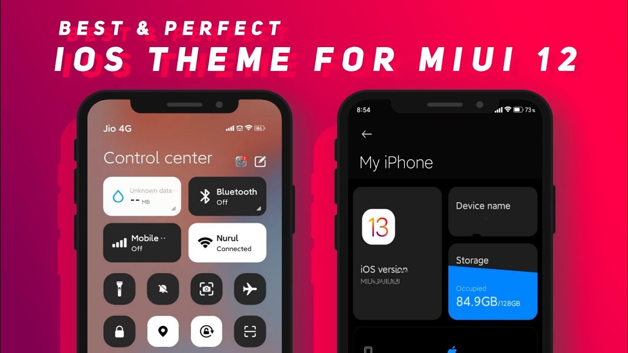 Perfect iOS Theme For Miui 12, Realiox 13_Dual Theme For Miui 12 By HSx02 🔥🔥 - YouTube