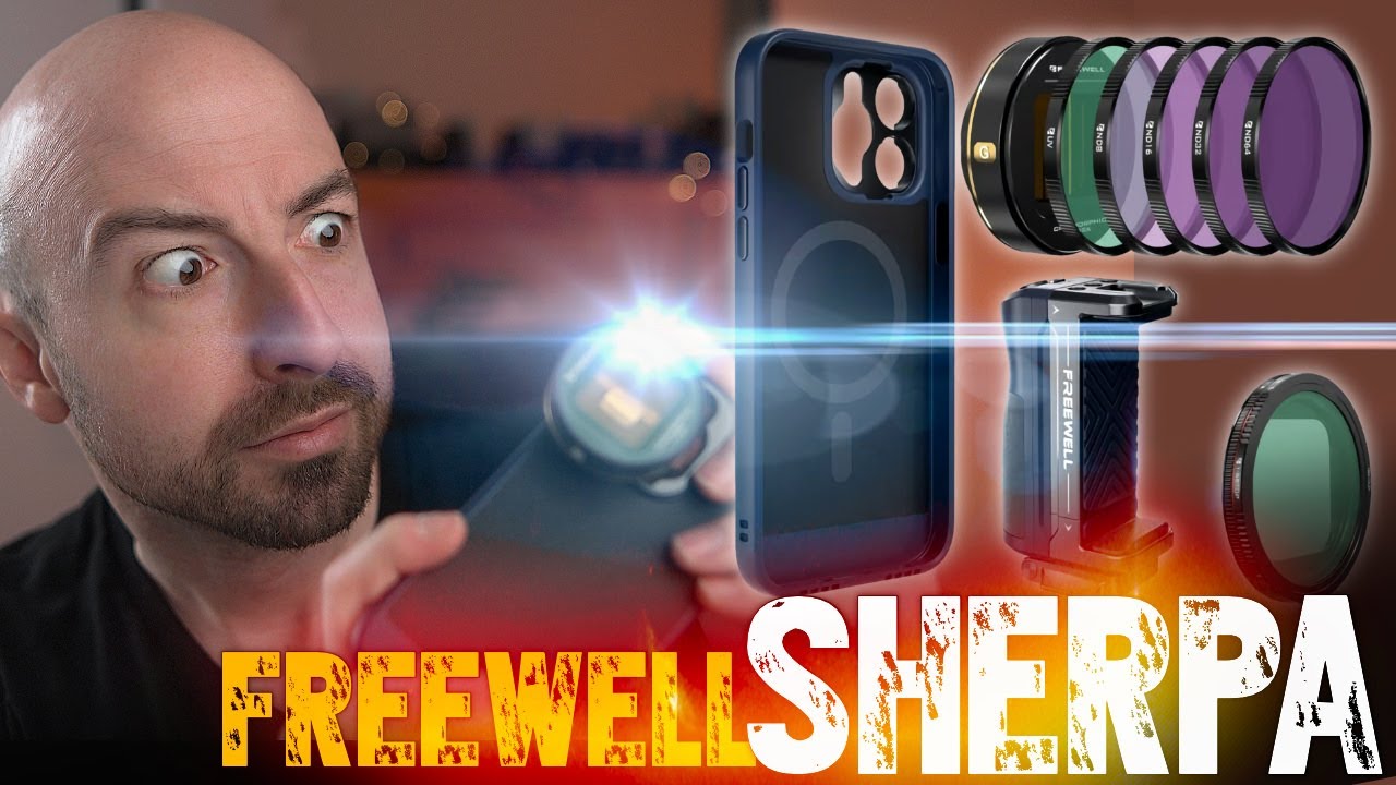 Anamorphic on iPhone?? Freewell Sherpa System Review - YouTube