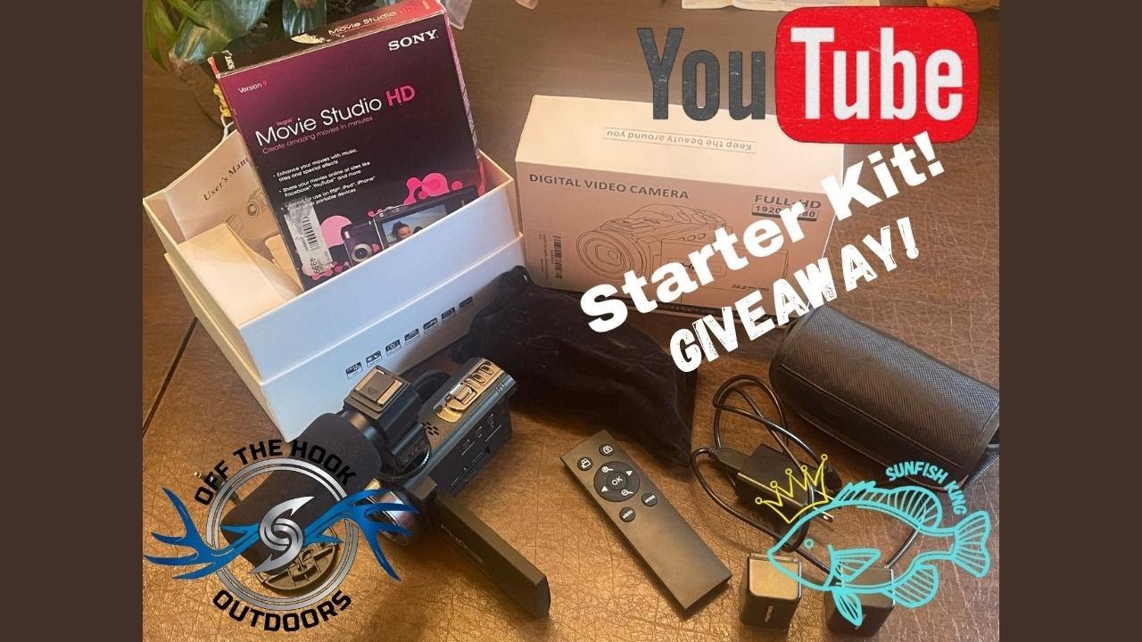 YouTube Starter Kit Giveaway UPDATE! - YouTube