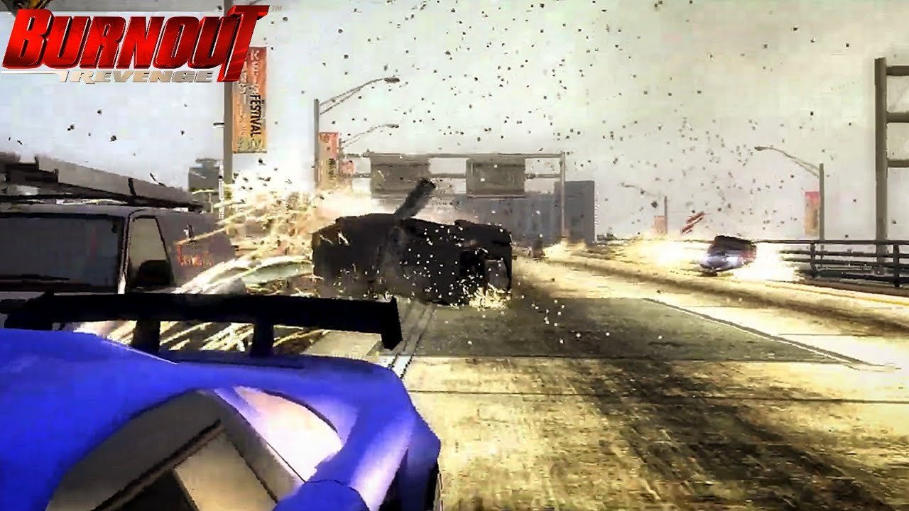 Burnout Revenge | Surviving againts Crash Mode's cars (Works R202 GT ...