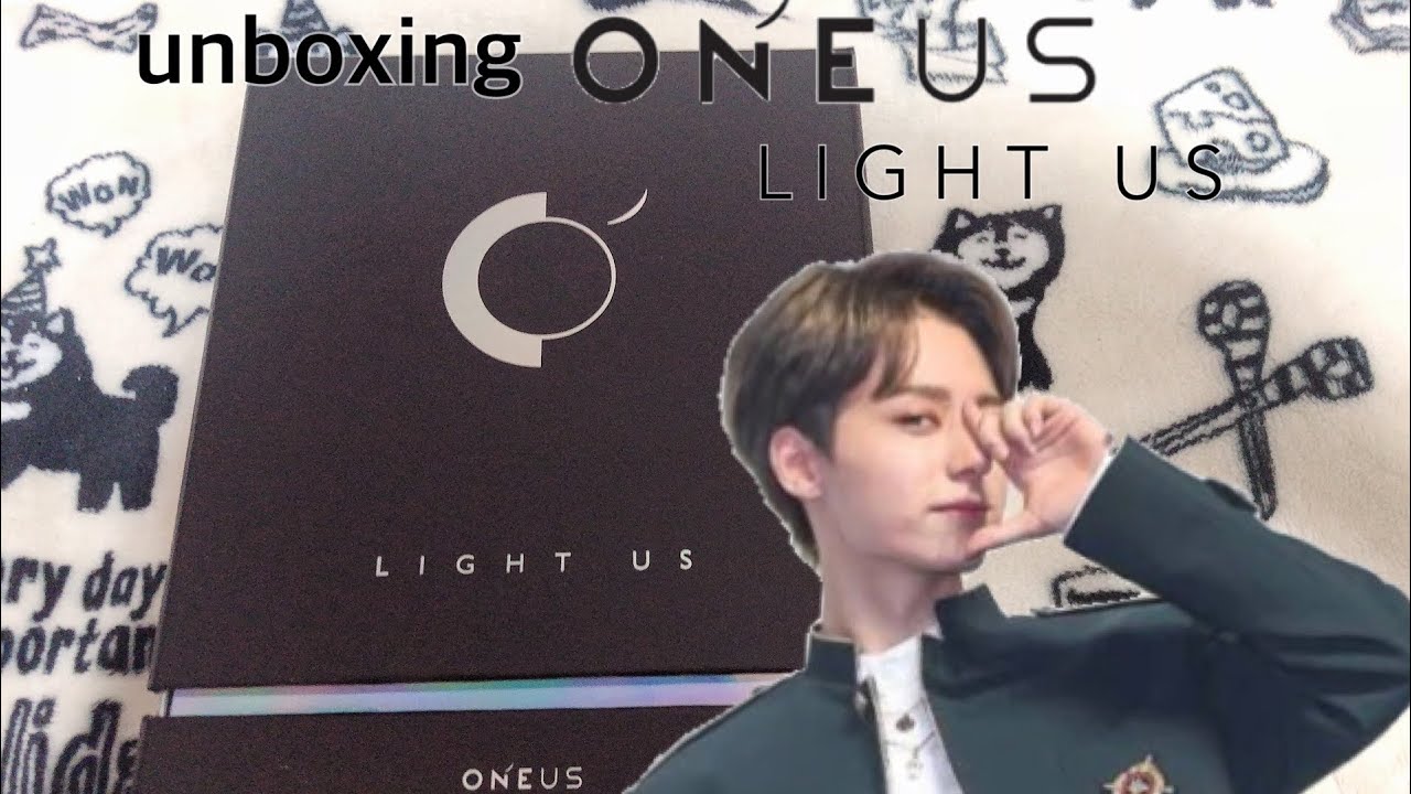 unboxing ONEUS LIGHT US valkyrie 開封 - YouTube