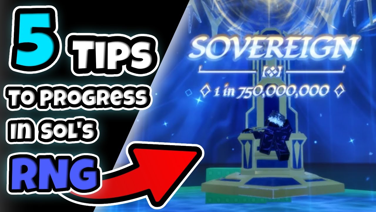 5 BEST Tips to Progress in Sol's RNG | Era 8 - YouTube