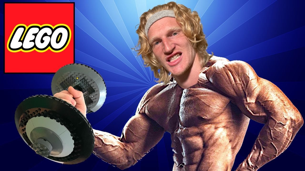 Working Out With LEGO Weights! - YouTube