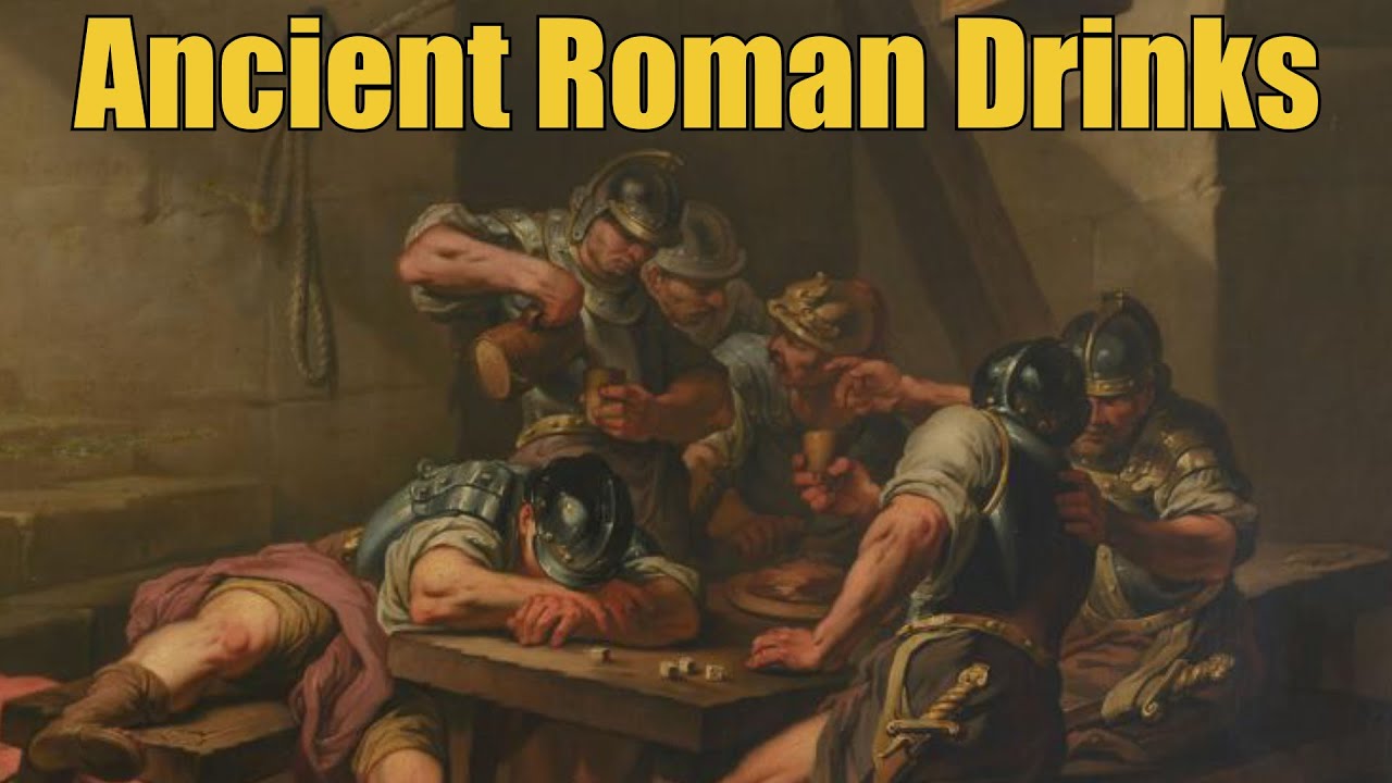 What did the ancient Romans drink? - YouTube