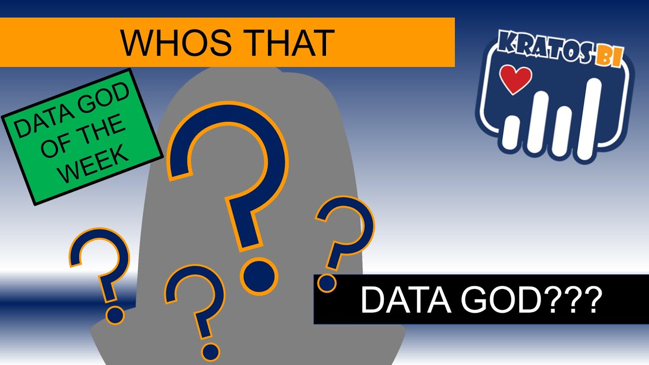March 1 2020 - Who's that Data-God???? - YouTube