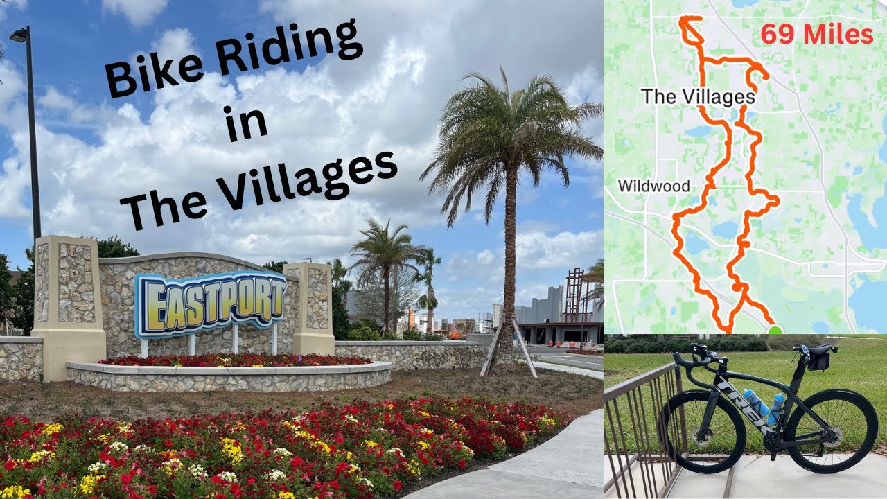 What it's like to go for a bike ride in The Villages - YouTube