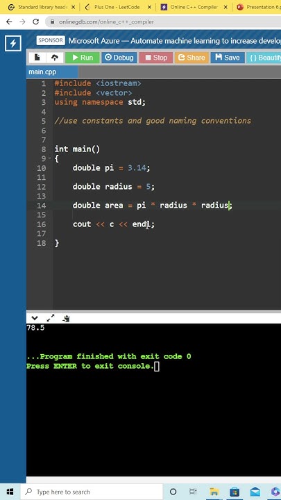 Writing Clean And Maintainable Code Shorts Programming Cplusplus Constants Youtube