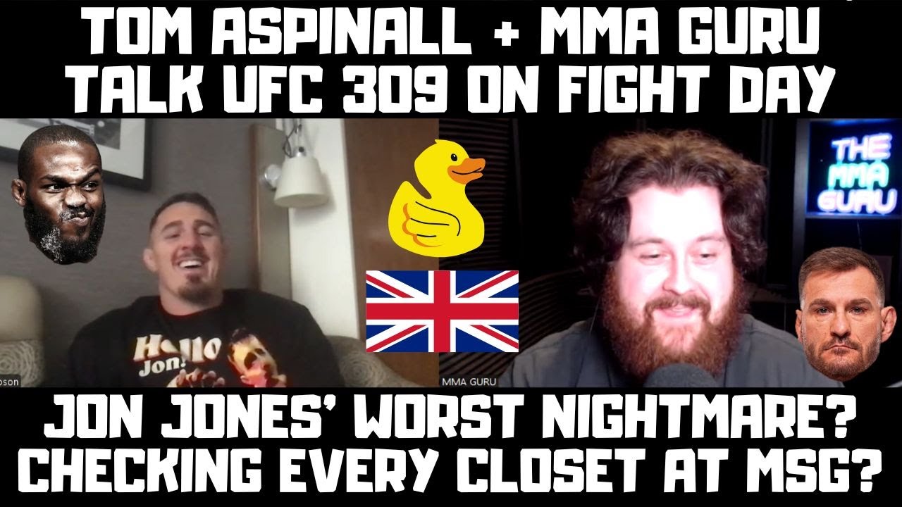The MMA Guru & Tom Aspinall Interview! Jon Jones Is A Duck? Checked ...