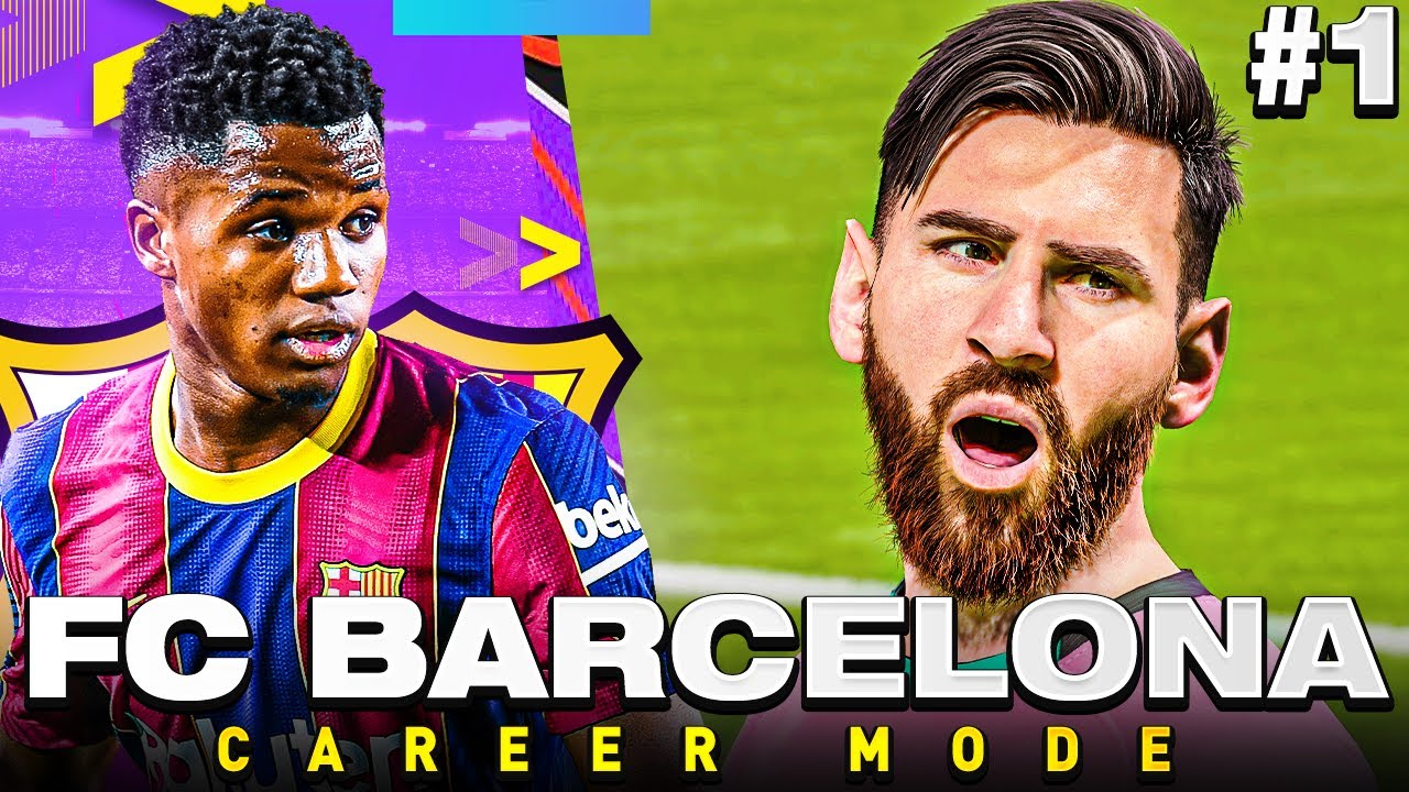 FIFA 21 CAREER MODE BARCELONA #1 - MESSI KICKED OUT! RELEGATION REBUILD ...
